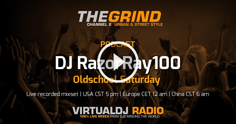 Dj Razorray100 - Oldschool Saturday | August 16th 2025 - 22 UTC ...