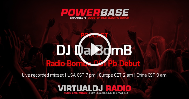 Dj Da Bomb - Radio Bombs 001 Pb Debut | January 11th 2025 - 1 UTC ...